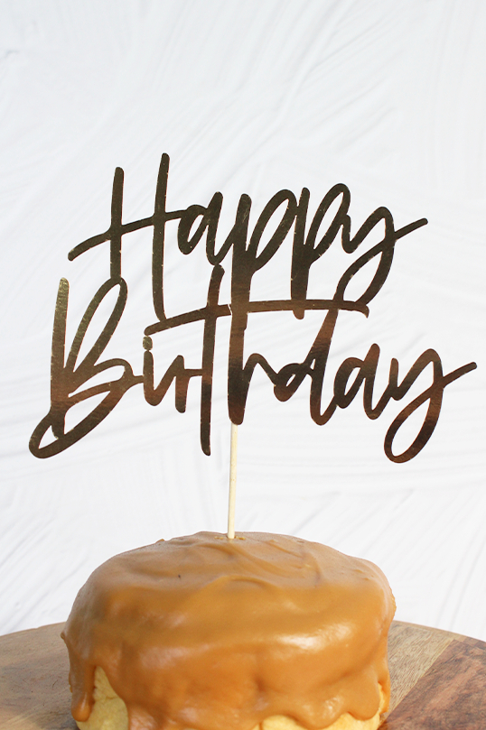 LAMARQUE :: Cake Topper Metálico